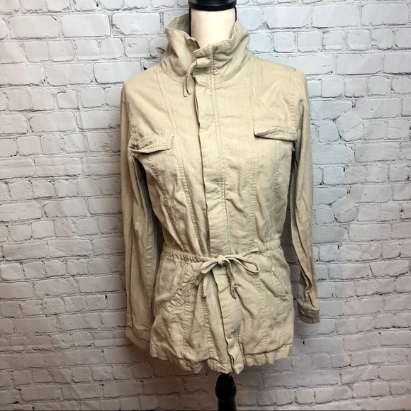 Love Tree | Jackets & Coats | Love Tree Linen Utility Jacket | Poshmark